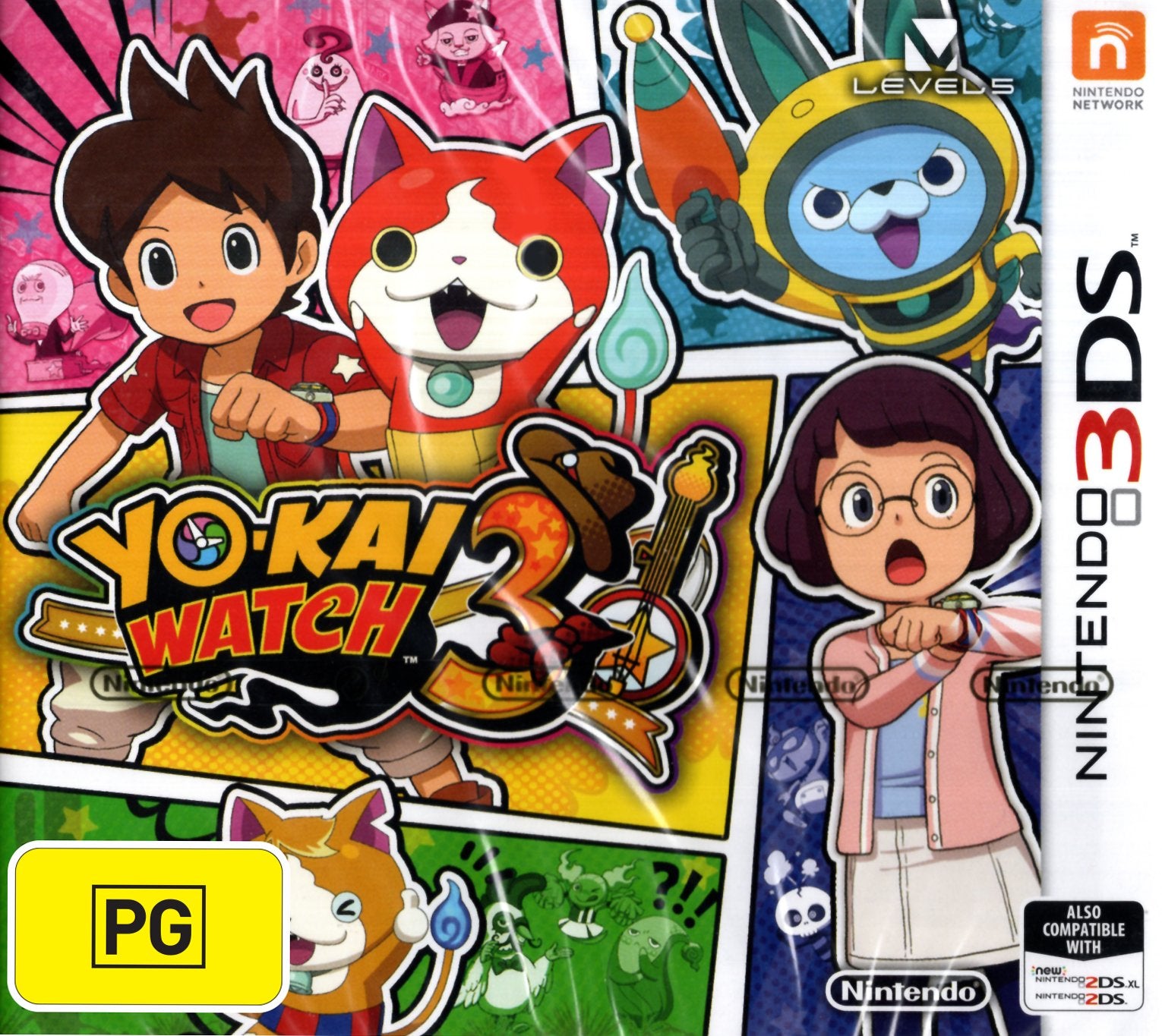 Yo-Kai Watch 3 - 3DS - Super Retro - Nintendo 3DS