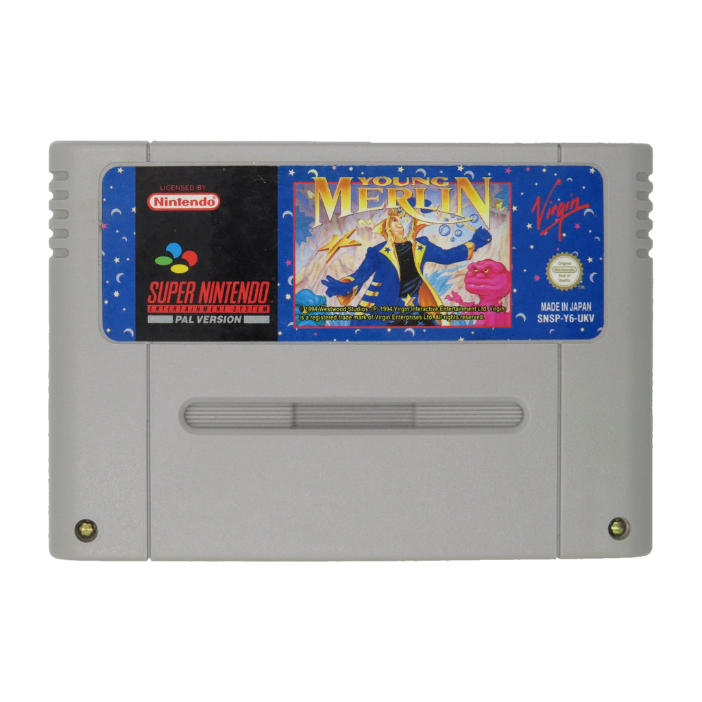 Young Merlin - SNES - Super Retro - Super Nintendo