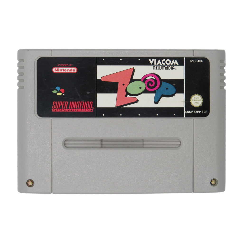 Zoop - SNES - Super Retro - Super Nintendo
